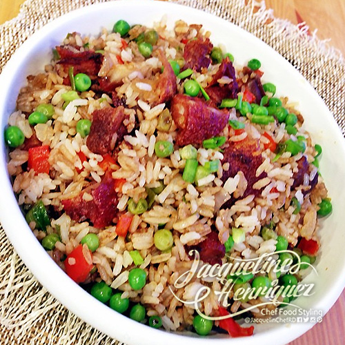 ARROZ-FRITO-CON-CHICHARRON - Jaqueline Henriquez : Jaqueline Henriquez